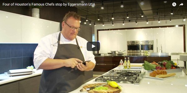 4 Top Chefs Cook in eggersmann Houston Showroom