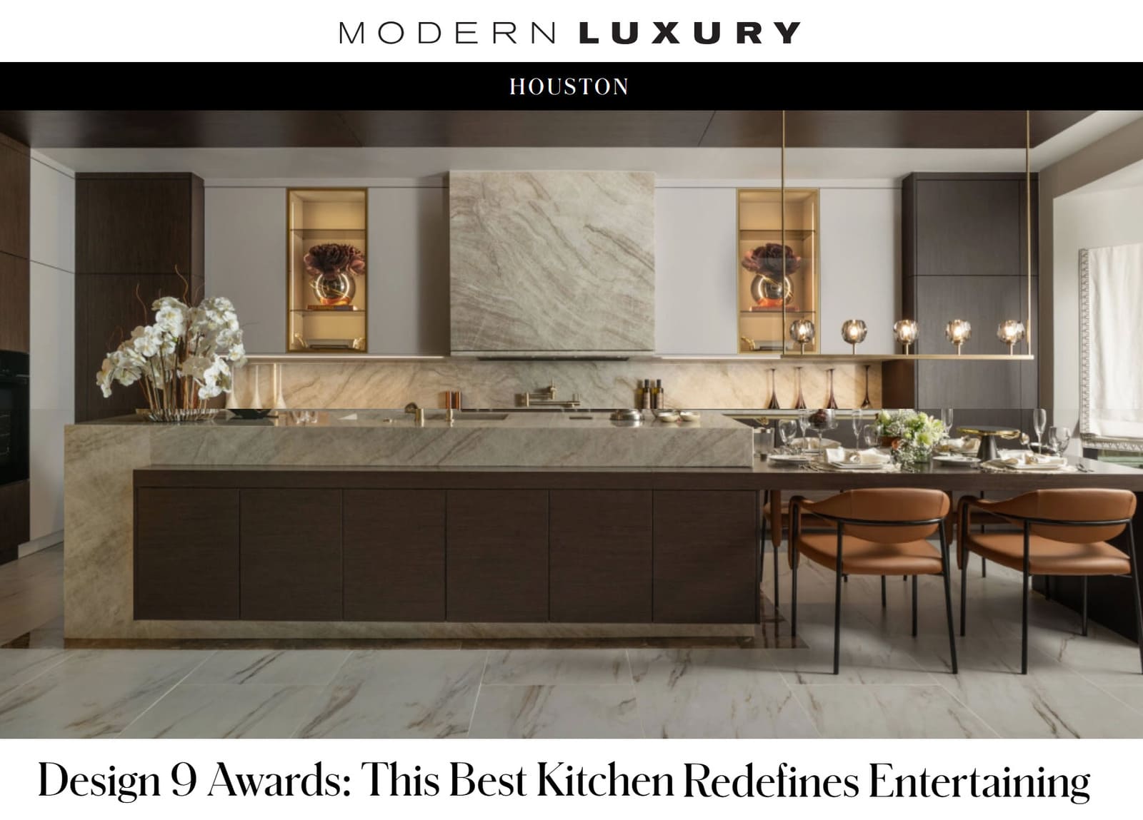 eggersmann Kitchen Wins Modern Luxury Design 9 Award
